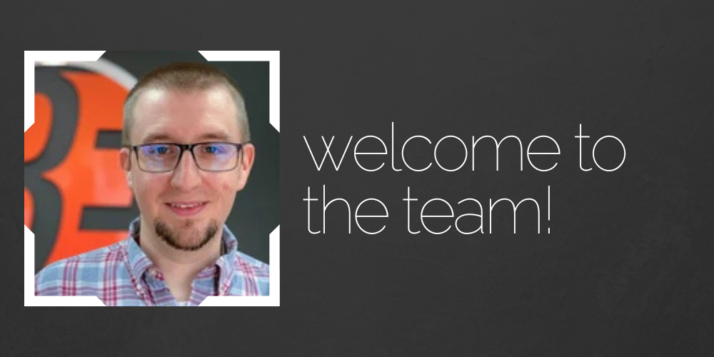 Welcome Brad to the Team
